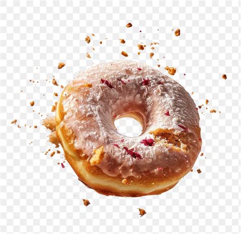 Png Exploding Strawberry Donut Food Free Png Rawpixel