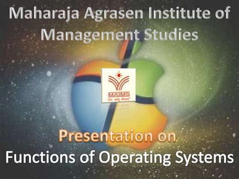 operating system structure ppt