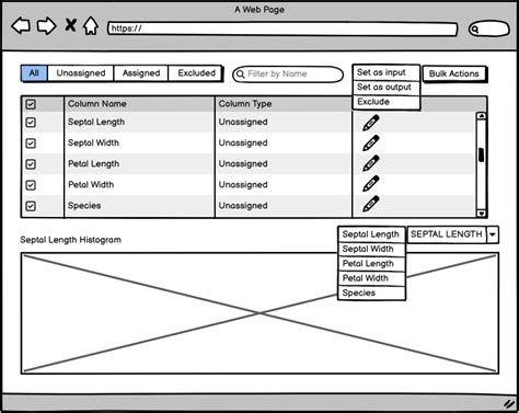 Usability What S The Correct To Display A Graph From A Table Row