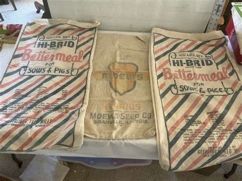 Feedseed Sacks Legacy Auction Company