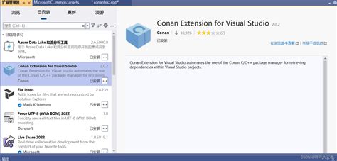 c 通过vs2022使用conan2 0安装fmt库实现控制台彩色打印 conan vs2022 csdn博客
