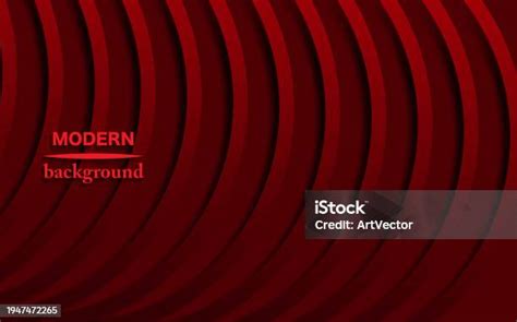 고급 진한 빨간색 그라데이션 배경 줄무늬 물결 모양 텍스처 추상 스타일 Vip 카드 강한 느낌과 기술과 미래주의 템플릿에 대한 현대적인 템플릿 디자인에 대한 벡터 일러스트