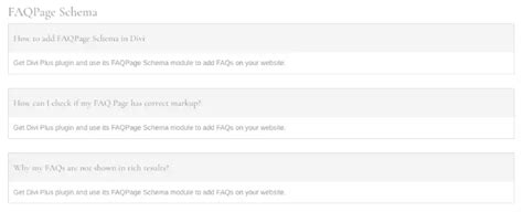 How To Add FAQs In Divi With FAQ Page Schema For Rich Snippets