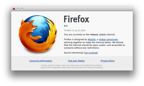 Mozilla Firefox Final 8 0 Live For Mac Os X Whats New