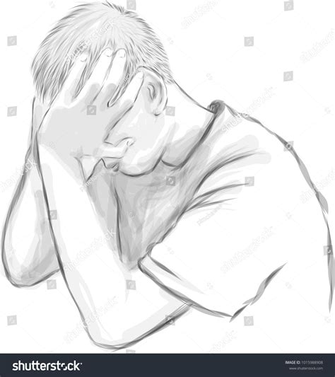 How To Draw A Sad Person