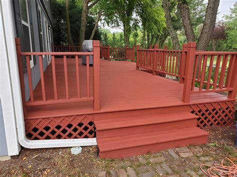 Sherwin Williams Solid Deck Stain The Decorative Dreamer Freshly