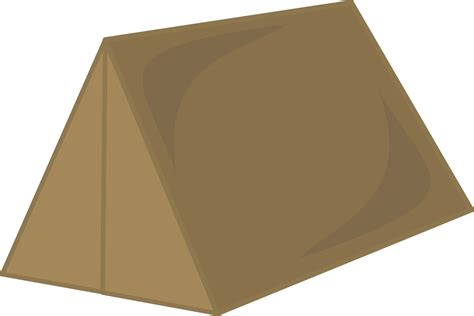Brown Tent Illustration Vector On White Background 13553953 Vector Art At Vecteezy