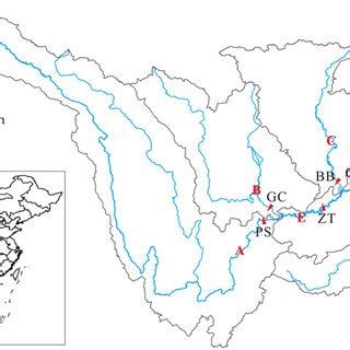 Locations Of Hydrometric Stations Used For Case Study Download Scientific Diagram
