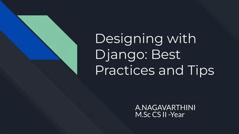 Django Designingpdf