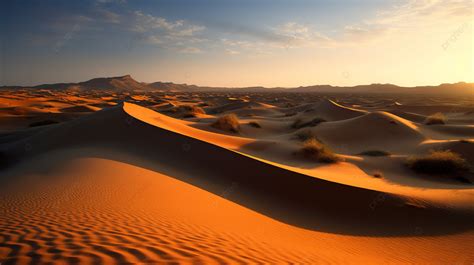 석양이 지는 사막의 모래 언덕 사하라 사막 사진 사막 사하라 배경 일러스트 및 사진 무료 다운로드 Pngtree