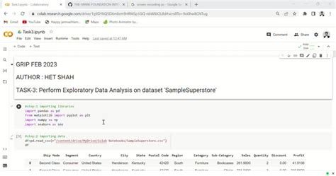 Het Shah On Linkedin Task3 Intern Datascience Gripfeb2023 Gripfebruary23 Businessanalytics