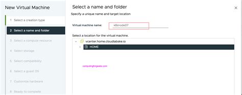 Install Flatcar Container Linux On VMware ESXI VCenter ComputingForGeeks