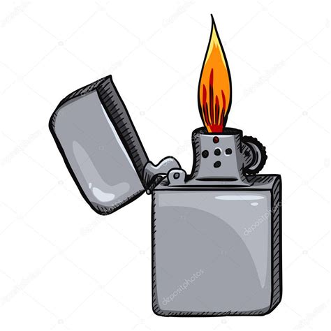 Encendedor Retro De Dibujos Animados Vectorial Con Llama 2023
