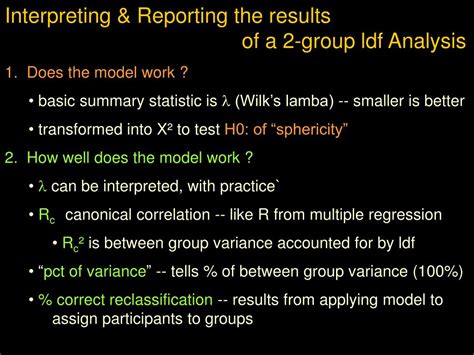 Ppt Linear Discriminant Function Powerpoint Presentation Free Download Id1449956