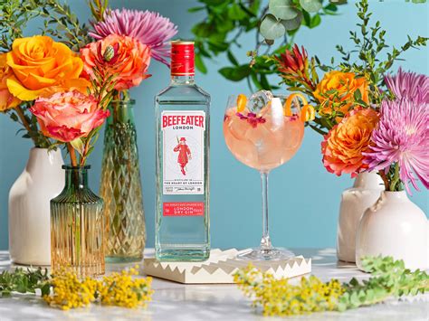 Download Beefeater Colorful Flowers Wallpaper