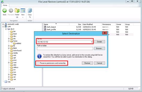 timo s techie corner veeam file restore and permissions ii