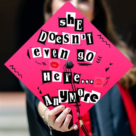 she doesn t even go here anymore graduation cap topper funny grad cap topper graduation decor
