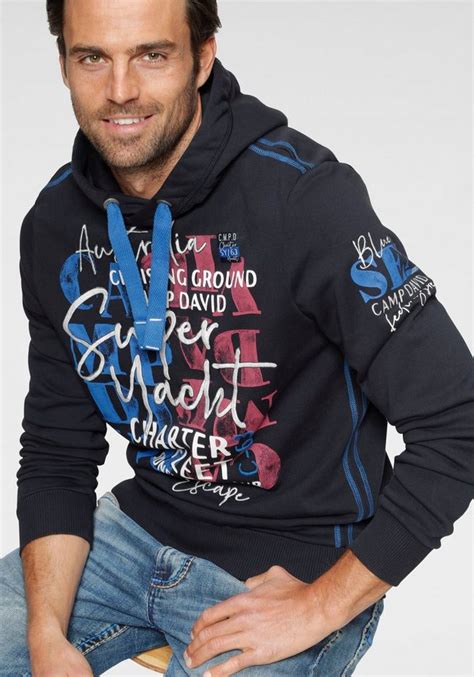CAMP DAVID Sweatshirt mit großem Frontlogo kaufen | OTTO