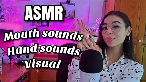 Asmr Mouth Sounds Hand Sounds Visual😴 Asmr En Español Para
