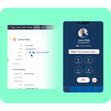 Integrate Phone And SMS System With Zoho CRM JustCall