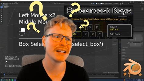 How To Install Screencast Keys In Blender Youtube