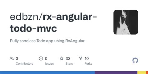 GitHub Edbzn Rx Angular Todo Mvc Angular Zoneless Experiment Using RxAngular