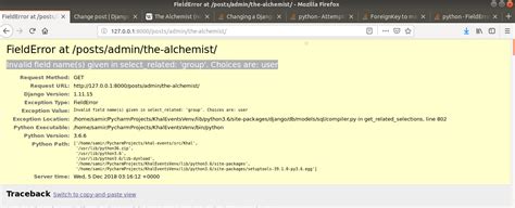 Python X Changing A Django Model From ForeignKey To ManytoMany Getting Invalid Field Name S