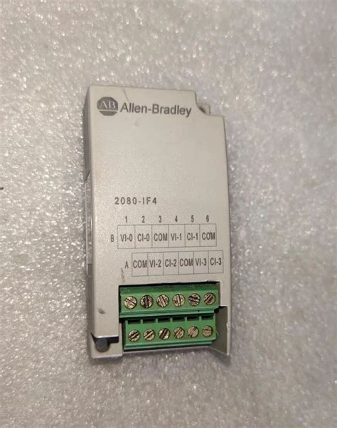 Allen Bradley 2080 If4 At Rs 4500 Allen Bradley Plc In Bhavnagar ID 27602088373