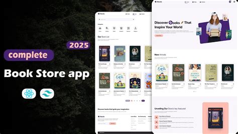 React JS Book Store App Build A Complete Book Store App Using React Js And Tailwind CSS YouTube