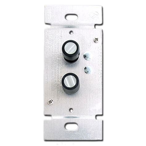 Push Button Light Switch Dimmers Single Pole 600 Watt