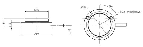 China Customized High Quality Planar Load Cell Force Sensor Manufacturers Manufacturing Company