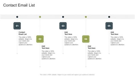 Email Contact List PowerPoint Presentation And Slides PPT Sample SlideTeam