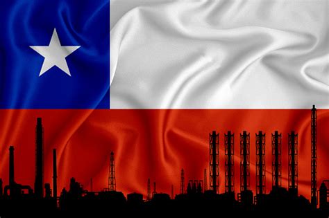 산업 3d 일러스트 칠레 플래그 로고를위한 공간이있는 배경 화학 공장 오일 정제 가스 에너지 아이콘의 실루엣 중공업 0명에 대한 스톡 벡터 아트 및 기타 이미지 Istock