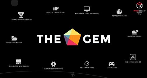 The Best Gem Wordpress Theme Free Download Webibazaar Templates