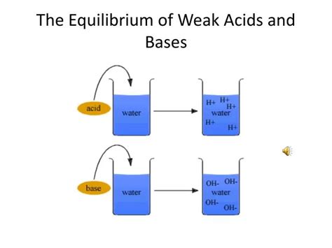 PPT The Equilibrium Of Weak Acids And Bases PowerPoint Presentation Free Download ID 1950997