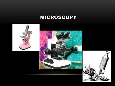 Microscope Notes