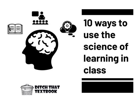 10 Ways To Use The Science Of Learning In Class Ditch That Textbook