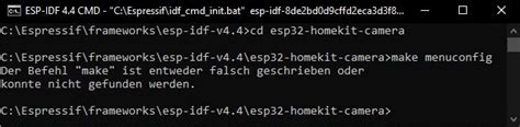 Make Menuconfig Does Not Work · Issue 96 · Maximkulkinesp32 Homekit