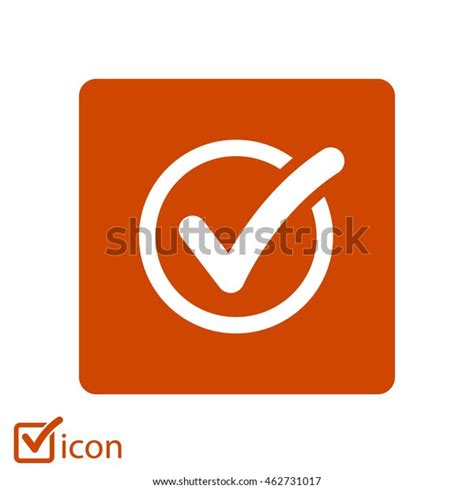 Check List Button Icon Check Mark Stock Vector Royalty Free Shutterstock