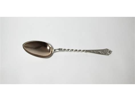 Сервировочная ложка с кельтским узором 27 5 см Дания 1898 год 826 пр 86 гр