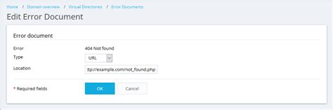 How To Enable Custom Error Pages For A Domain In Plesk Plesk