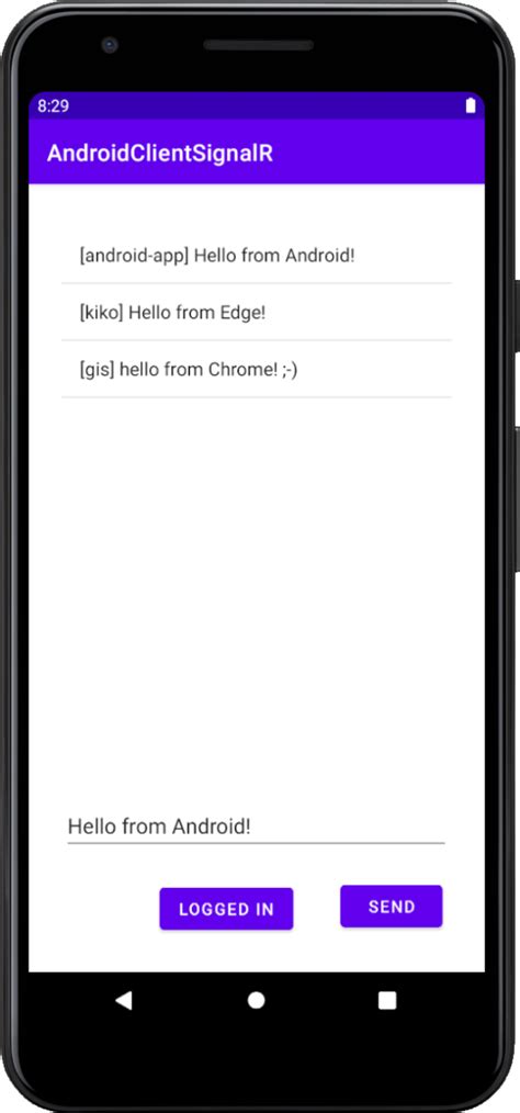 Cómo Usar Azure Signalr Desde Una Aplicación Android Returngis