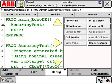 Programación De Robots Abb Makeblock