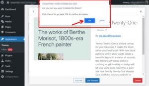 How To Delete Themes From WordPress Easy Methods