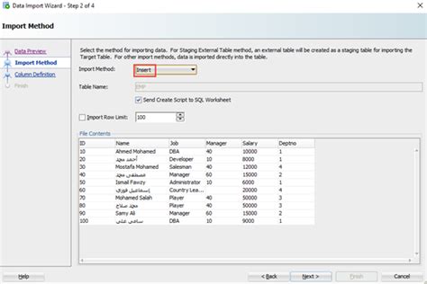 Loading Data Into Oracle Database From Text Csv Files Ahmed