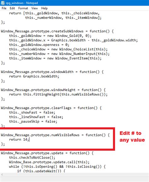 Tutorial More Than Lines Bigger Text Box RPG Maker Forums