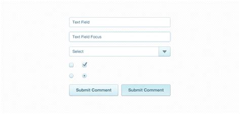form element styling psd free psd download freeimages