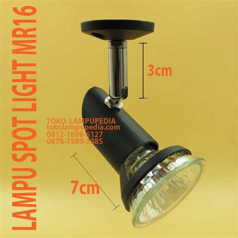 Lampu Sorot Spot MR Halogen LED Toko Lampupedia