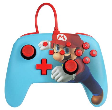 Nintendo Switch Enhanced Wired Controller Mario Punch £1999 Argos