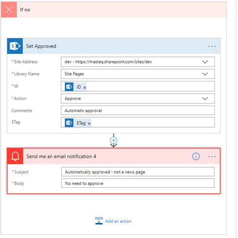 microsoft flow beginners guides how to detect that a page is a